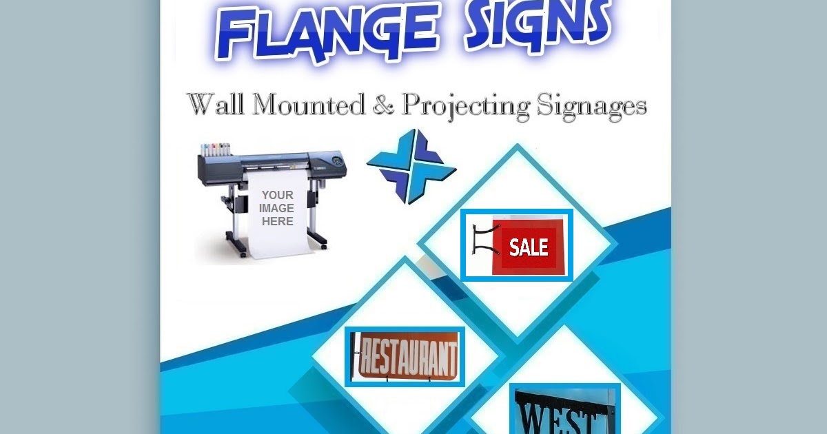Flange Signs, Wall Mounted & Projecting Signages | Printixels™ Philippines