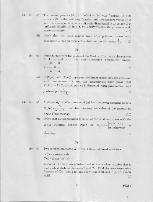Anna University MA 8451 — Probability And Random Processes APRIL/MAY ...