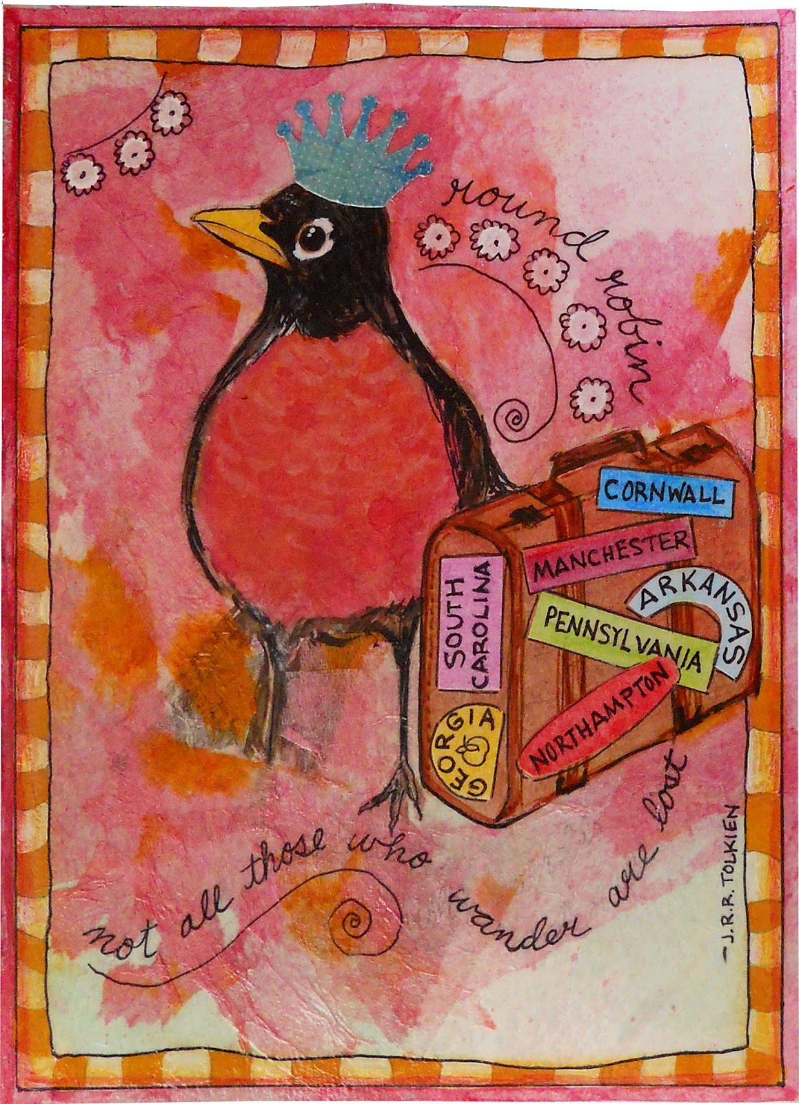 The Fanciful Magpie: Round Robin Journal #6