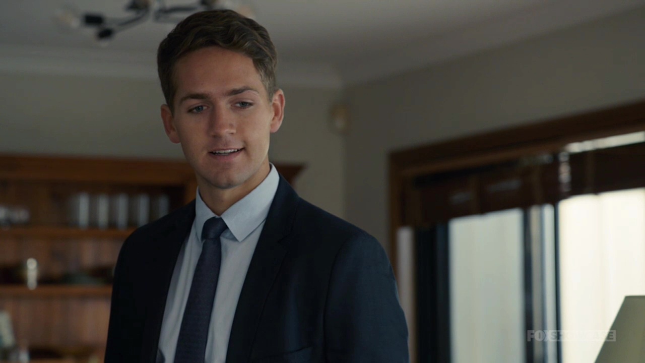 ausCAPS: George Pullar shirtless in Fighting Season 1-01 "Shooter/Hugger"