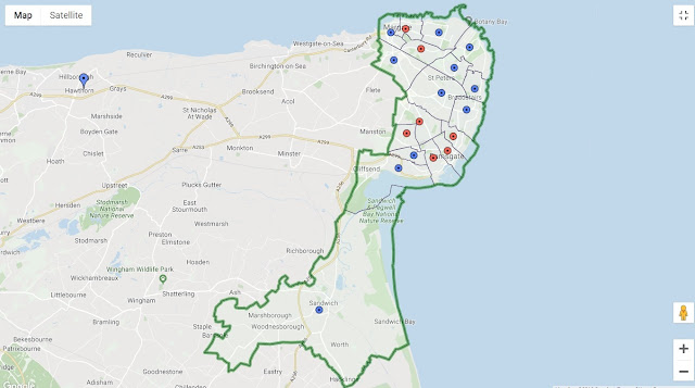 thanetonline: Thanet gets the boot, proposed new parliamentary ...