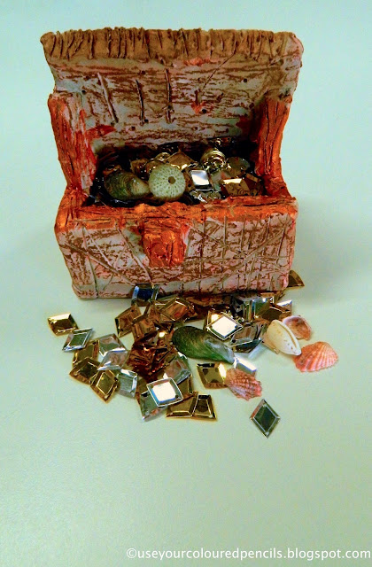 Use Your Coloured Pencils: More Clay Treasure Chests