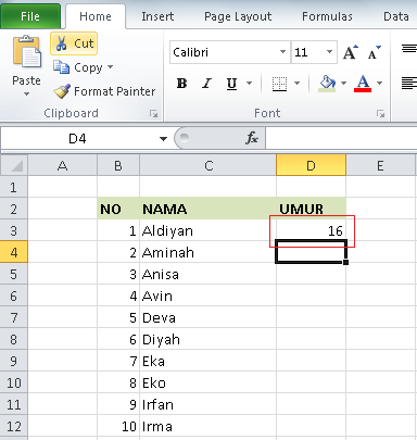 Cara Membuat Angka Acak/Random di Excel - YLunak