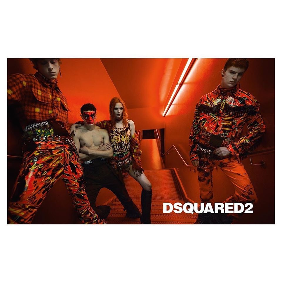 DIARY OF A CLOTHESHORSE: DSquared2 FW 19 AD Campaign