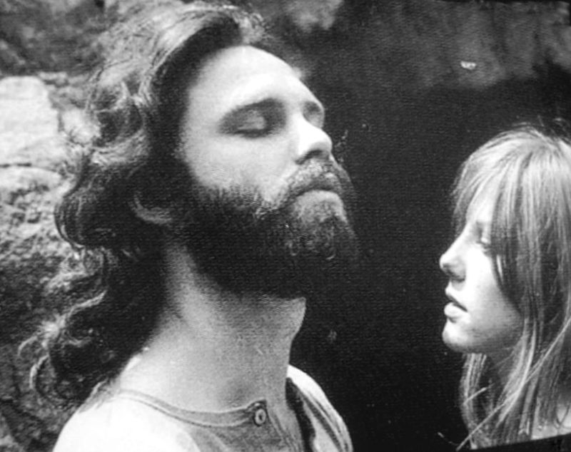 Jim Morrison and His Girlfriend Pamela Courson Taken by Edmund Teske in ...