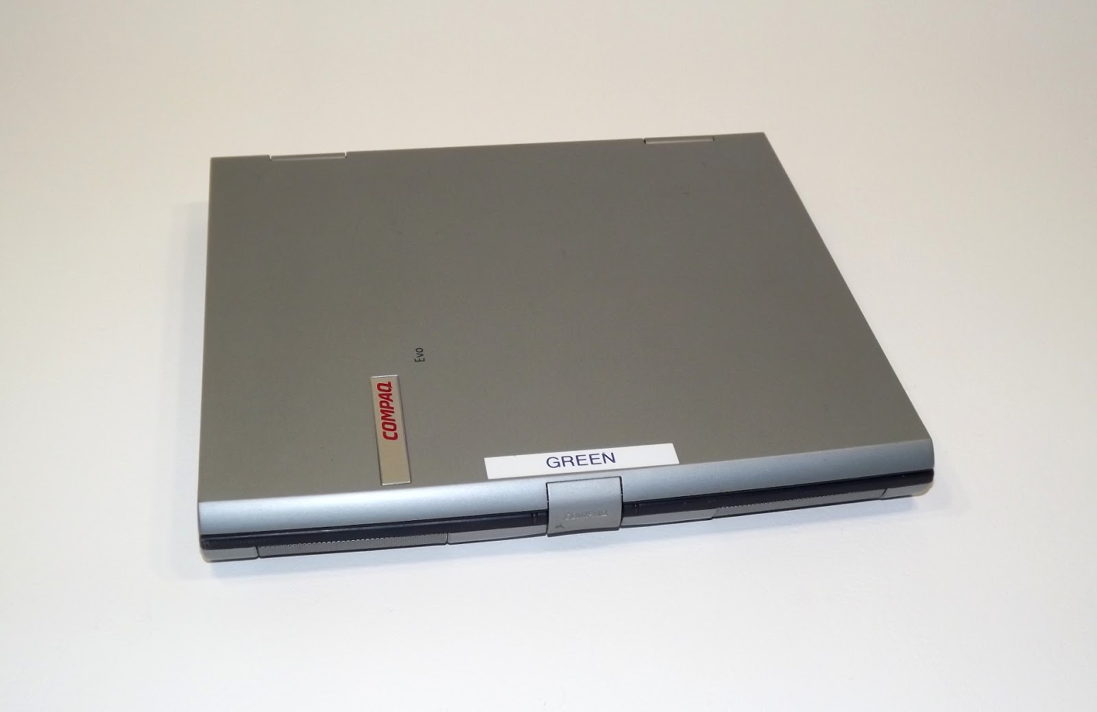 Sold - Vintage Compaq HP Evo N160 Laptop PC "Green" - £39 ~ One One Two