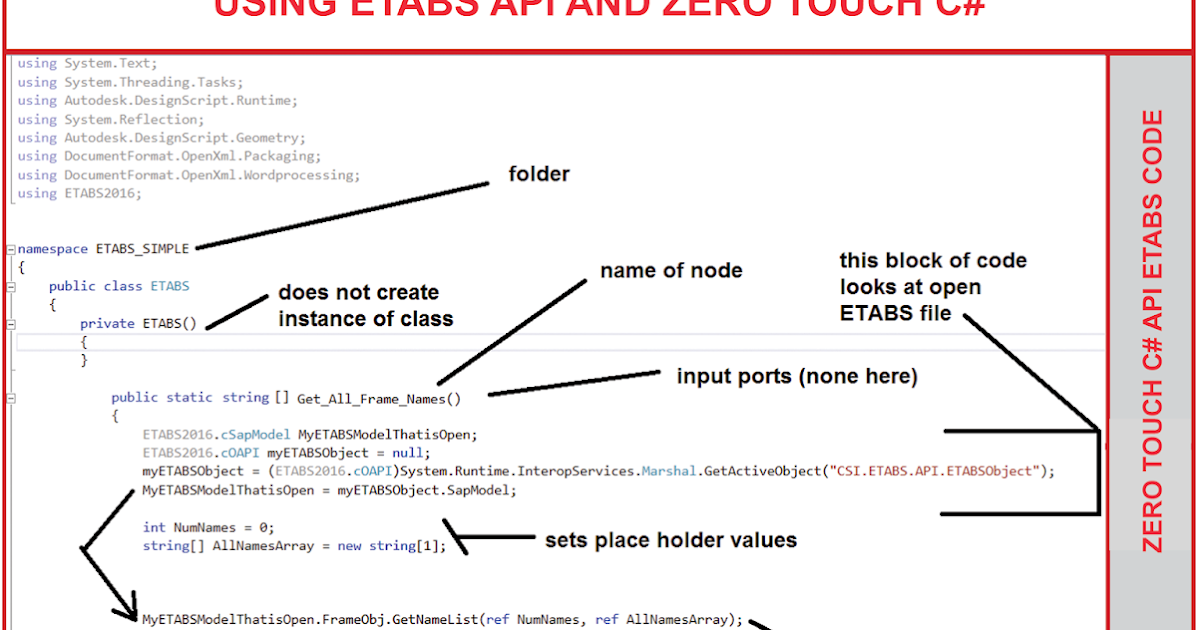 The Simply Complex Blog: GETTING STARTED WITH THE ETABS API USING ... The Simply Complex Blog: GETTING STARTED WITH THE ETABS API USING ...