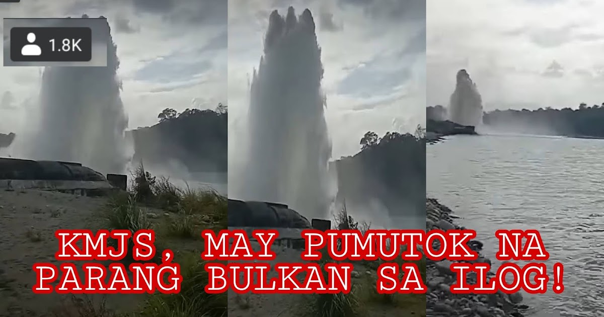 KMJS, MAY PUMUTOK NA PARANG BULKAN SA ISANG ILOG!