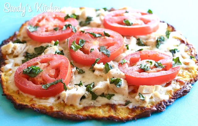 Spaghetti Squash Pizza Crust | Sandy's Kitchen