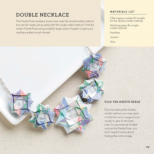 Book Review and Giveaway : Origami Jewelry Motifs / The Beading Gem