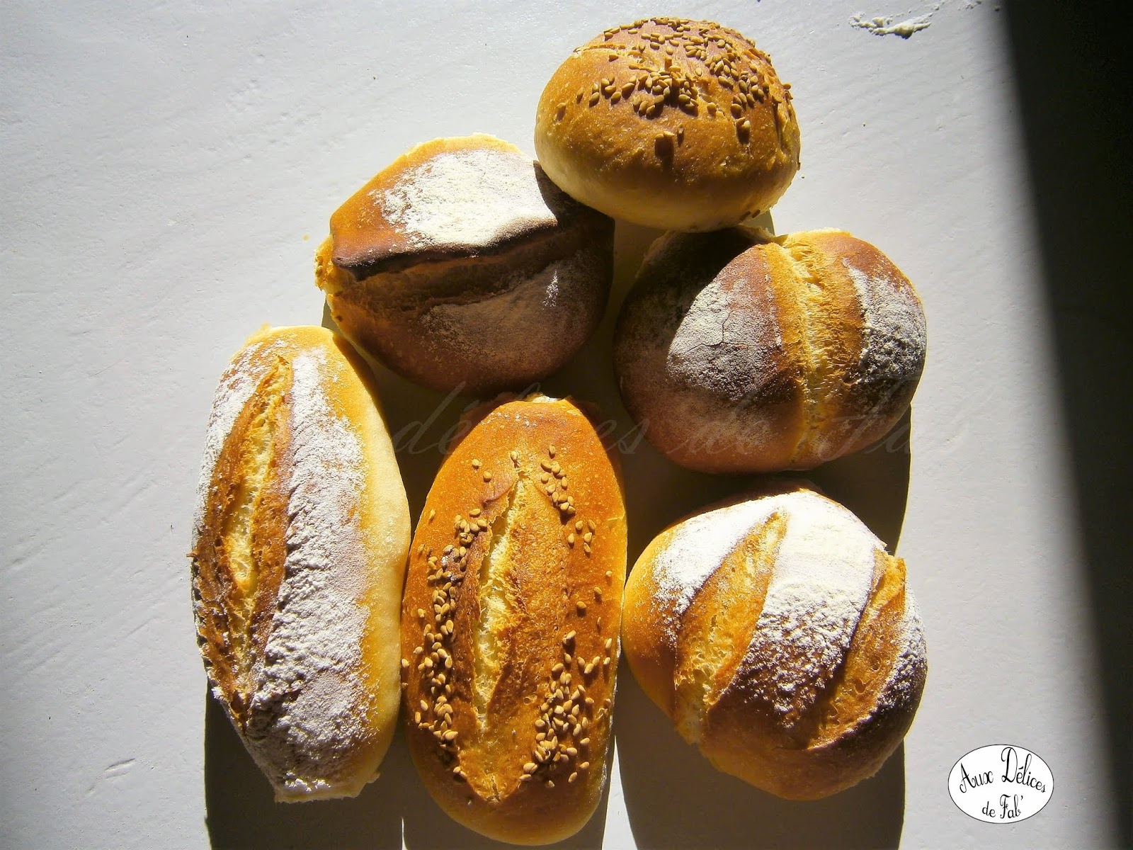 Aux délices de Fab: Pains individuels