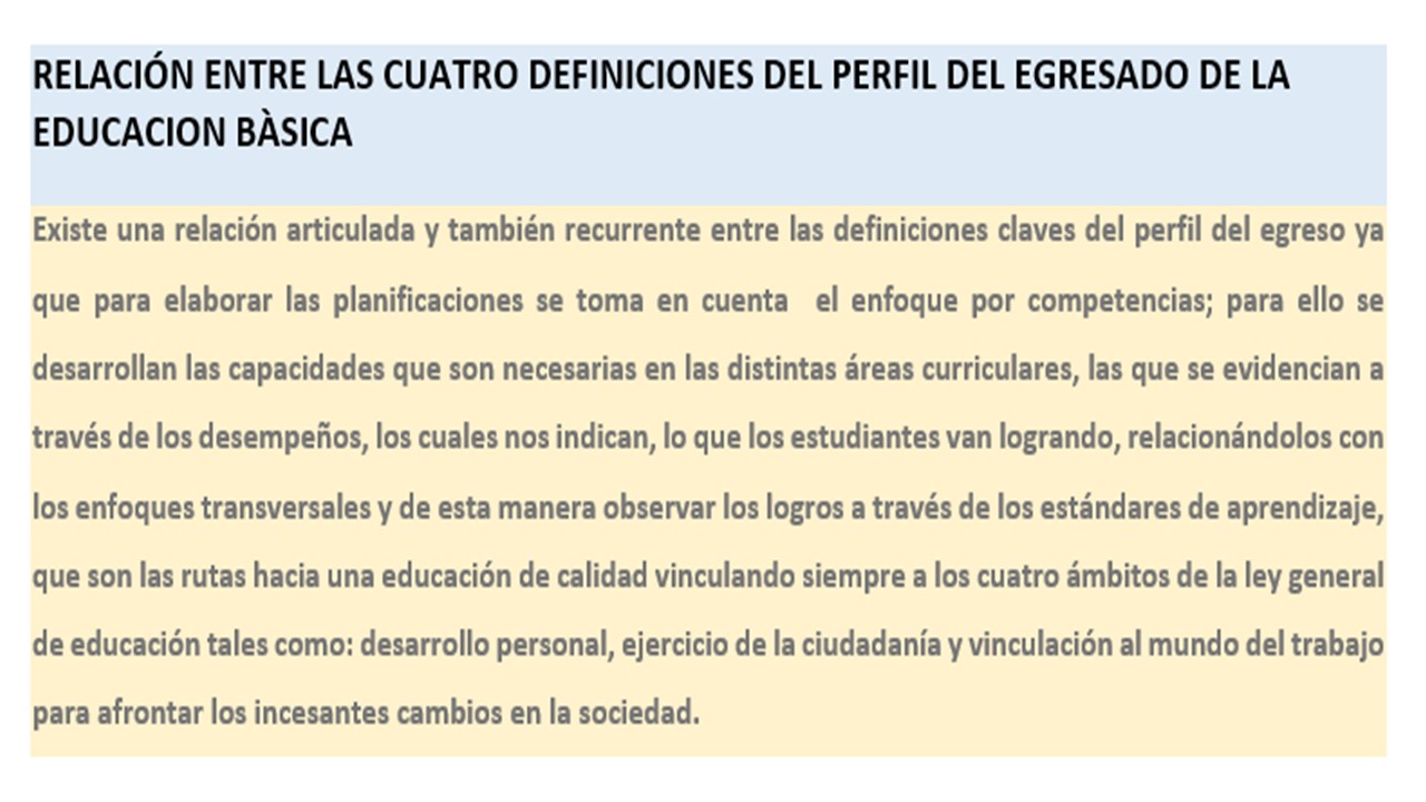 DEFINICION PERFIL DE EGRESO