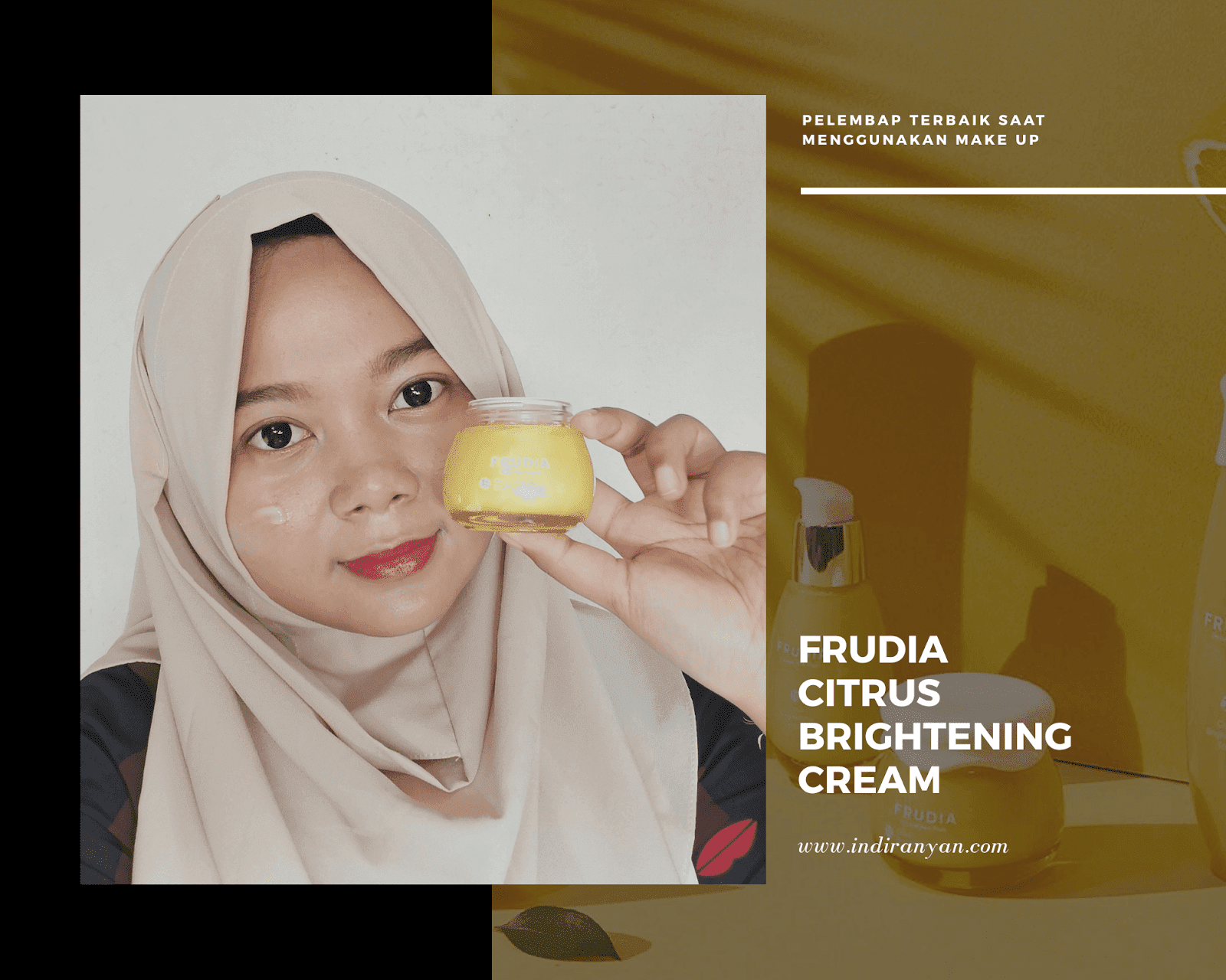 Frudia Citrus Brightening Cream Review | What Indira Loves