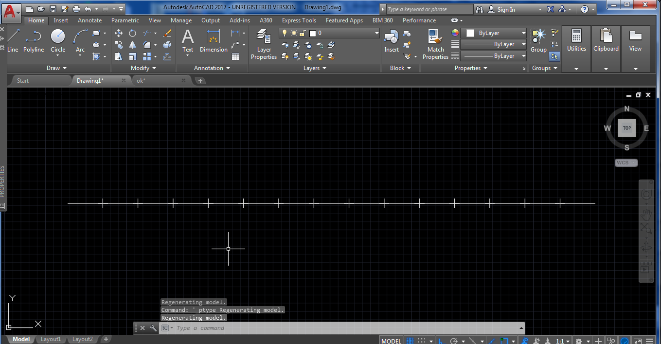 Cara Membagi Garis Secara Otomatis Dengan Mudah Pada AutoCAD 2017 - bagus3d Cara Membagi Garis Secara Otomatis Dengan Mudah Pada AutoCAD 2017 - bagus3d