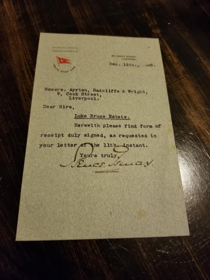 Titanic Legacy: The Online Museum: J. Bruce Ismay