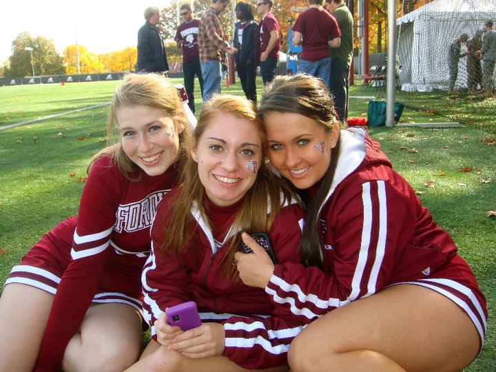 NFL and College Cheerleaders Photos: Fordham Cheerleader Paulina