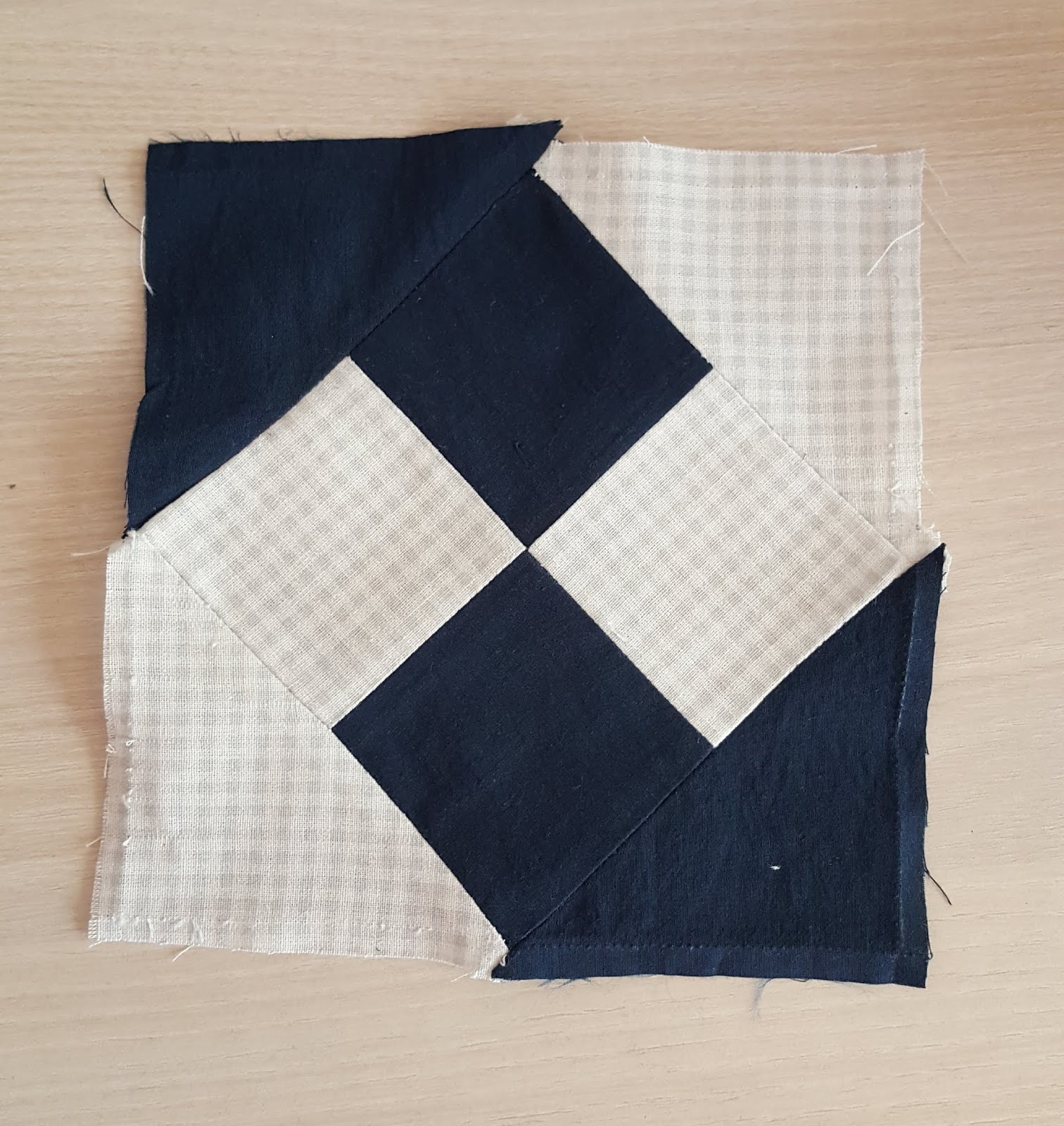 snail's trail quilt pattern | All about patchwork and quilting