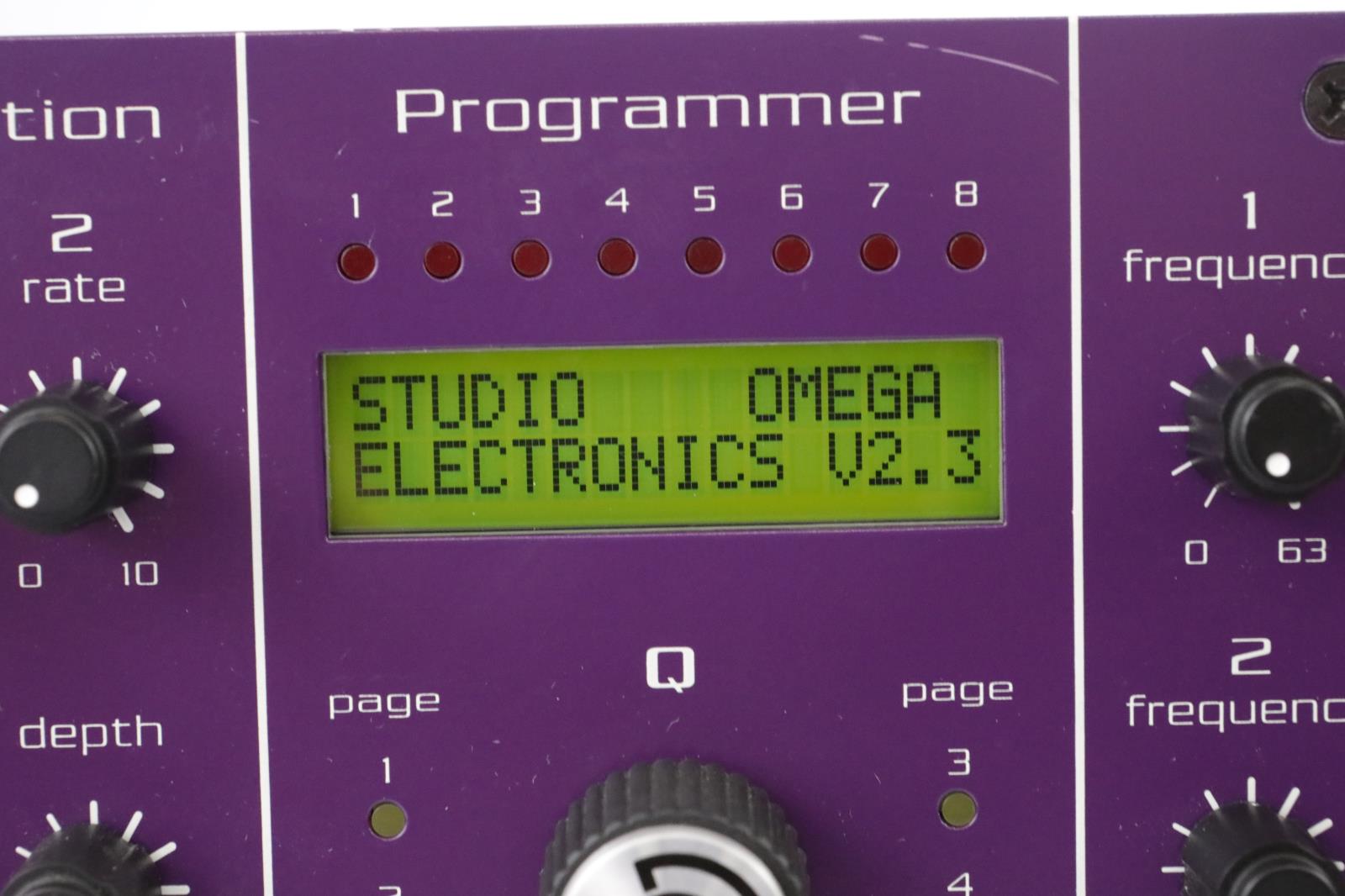 MATRIXSYNTH: Jeff Lynn Tour Purple Studio Electronics Omega 8 (OM-8) 8 ...