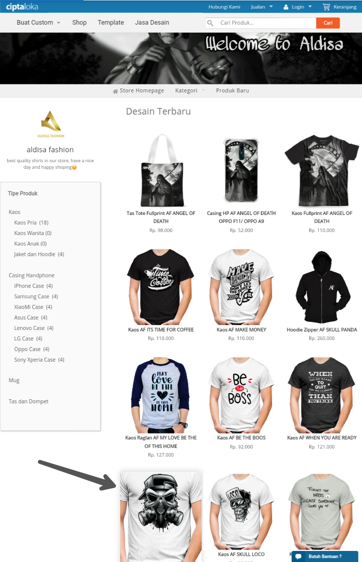 CARA DESAIN KAOS CUSTOM SENDIRI