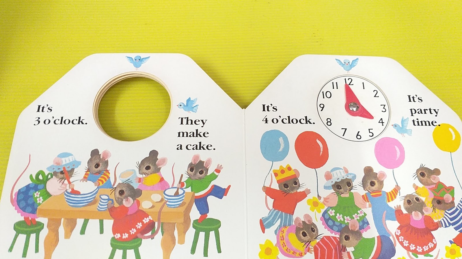 Kid Books Blog: 24.Tell the time book / Look and learn time