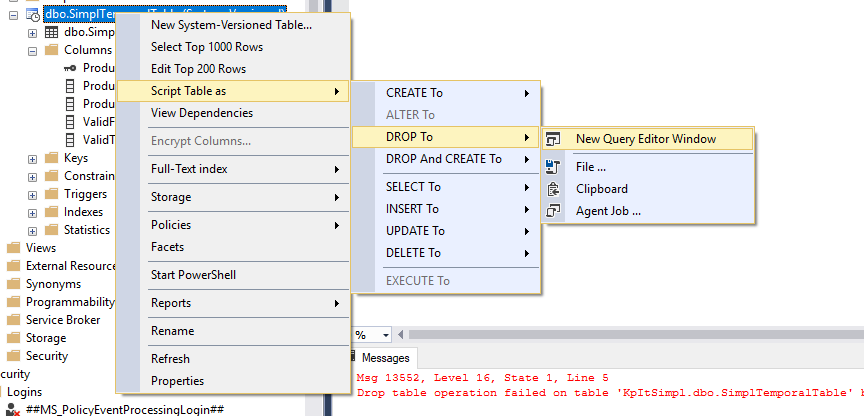 kpitsimpl: Temporal Tables in SQL Server