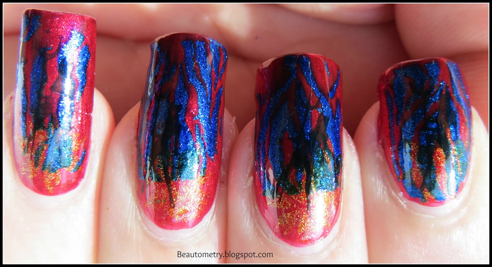 Beautometry: Seven Deadly Sins Nail Art Challenge: Lust