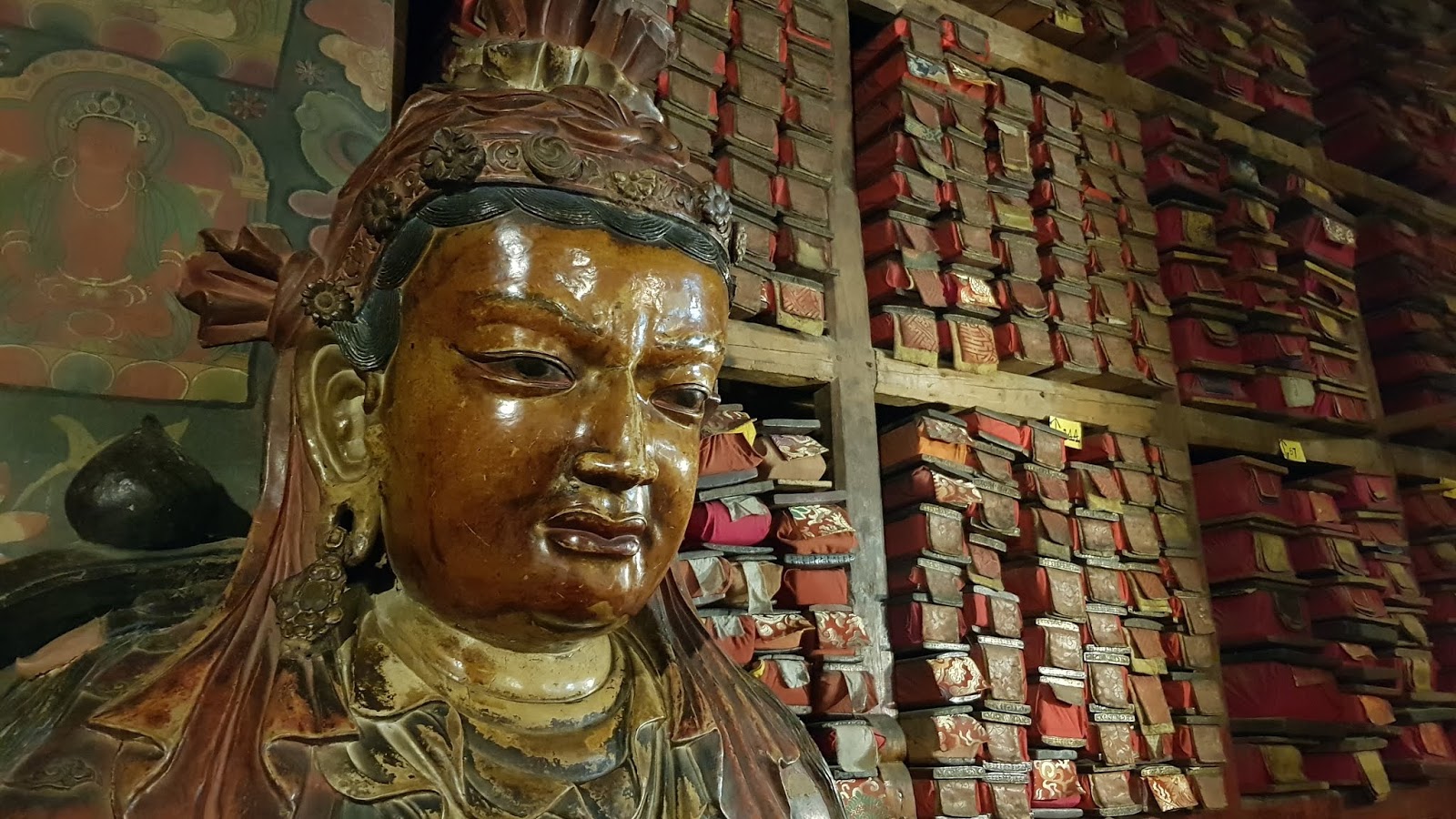 Nomadic Joe: Inside of Palkor Chode Monastery