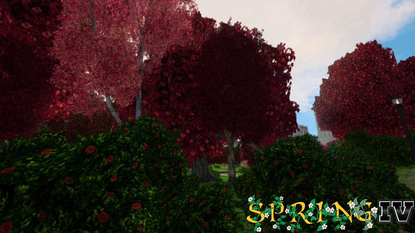 GTABERSAMA: GTA IV - Spring trees IV