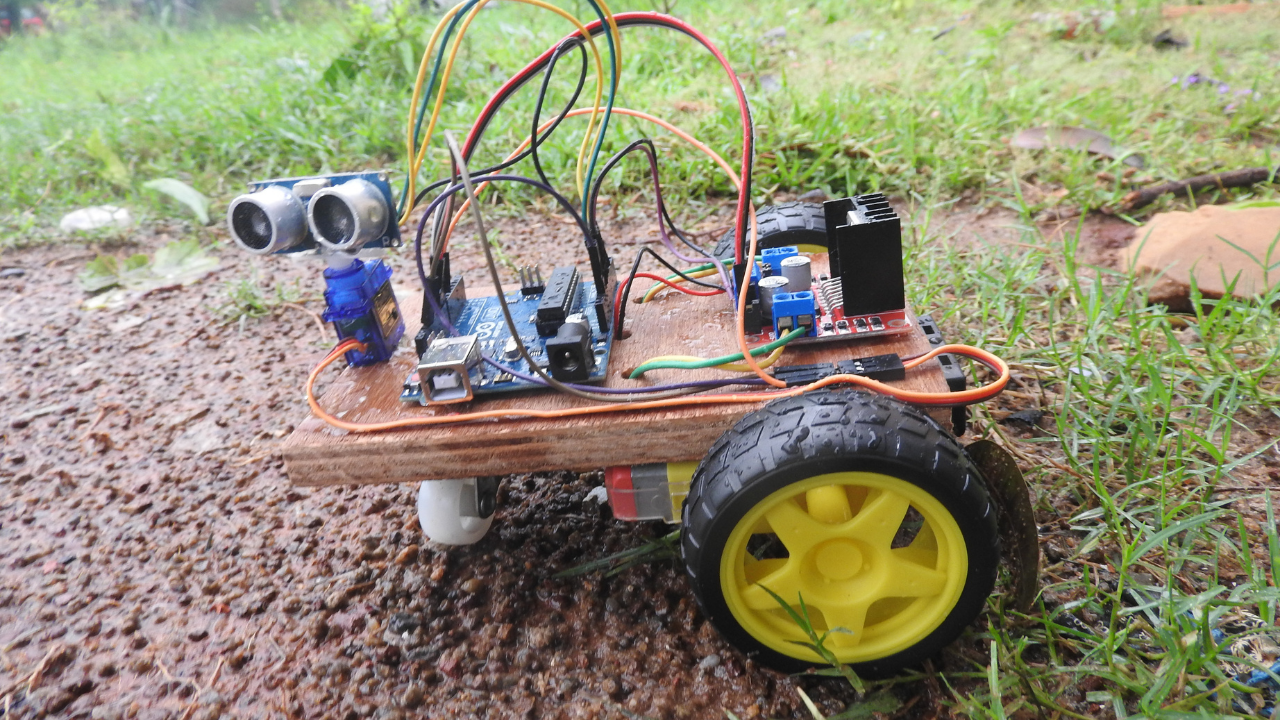 how to make arduino obstacle avoiding Car