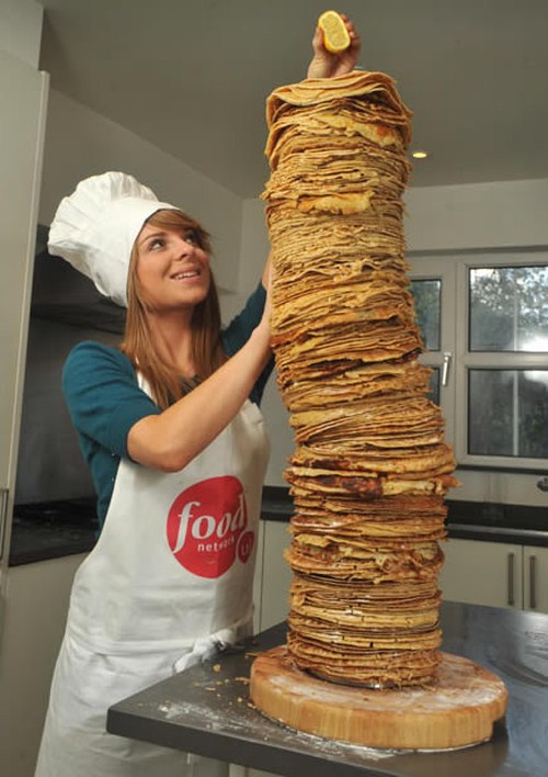 Welcome to FunnyDust: The Perfect Breakfast – World’s Tallest Pancake ...