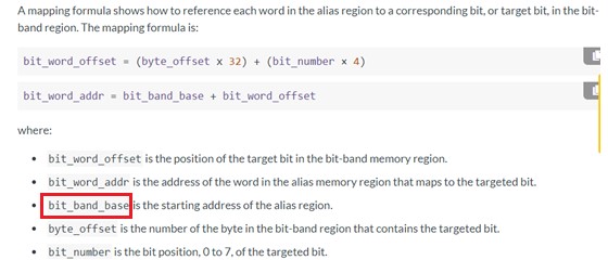 阿良的嵌入式系統技術學習區: 【STM32】【ARM 】ARM Cortex-M3 CPU bit-banding功能機制講解，以 ...