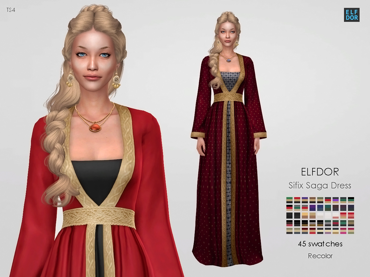 Sifix Saga Dress RC - ELFDOR