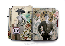 Pixie Hill: Tabbed Book with Tim Holtz Goodies
