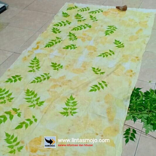 Mengenal Batik Ecoprint yang Digemari Pasar Luar Negeri