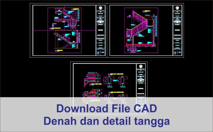 cara membuat tangga pada autocad - Sonia Scott