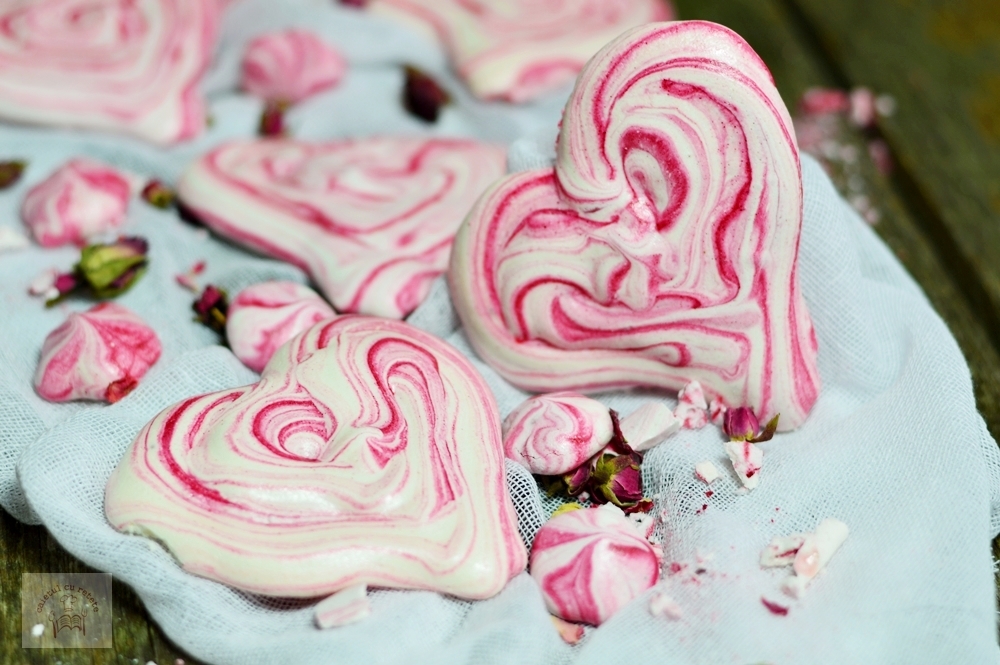 Bezele inimioare in doua culori - CAIETUL CU RETETE