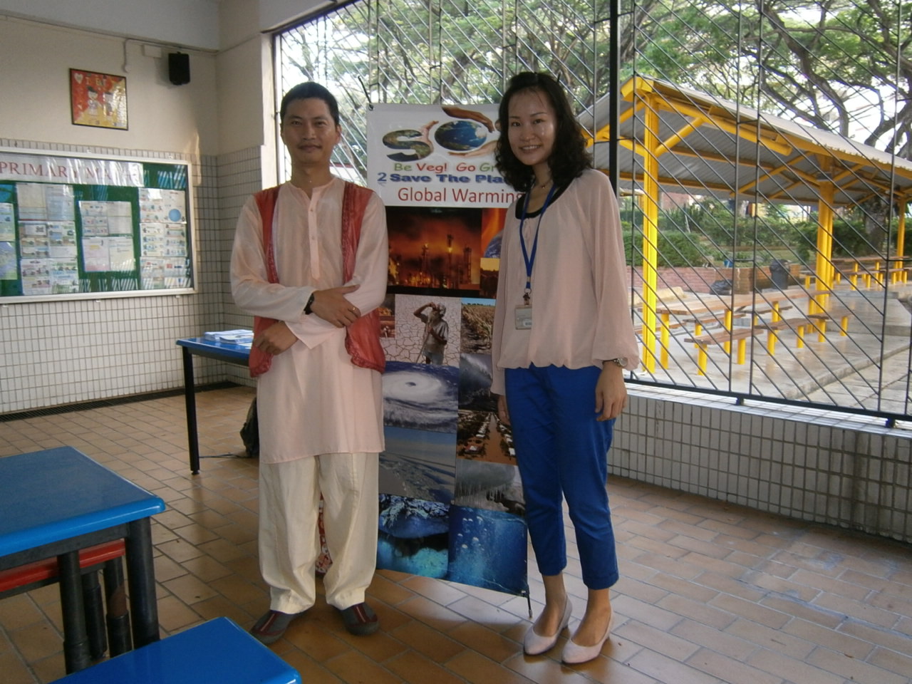 SOS Global warming: Assembly Talk & Booth @ Damai Primary School (07 Aug)