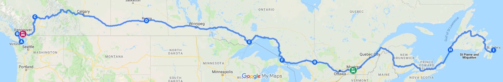 Trans Canada Highway and The Rockies - Ged and Lynne 2019: Post-trip ...