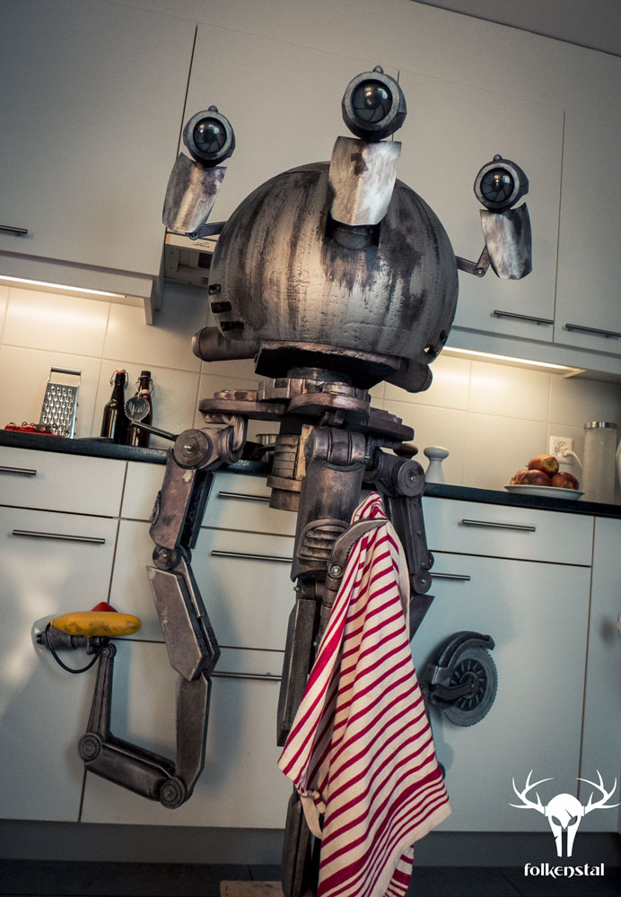 Propnomicon Fallout Mr Handy Replica