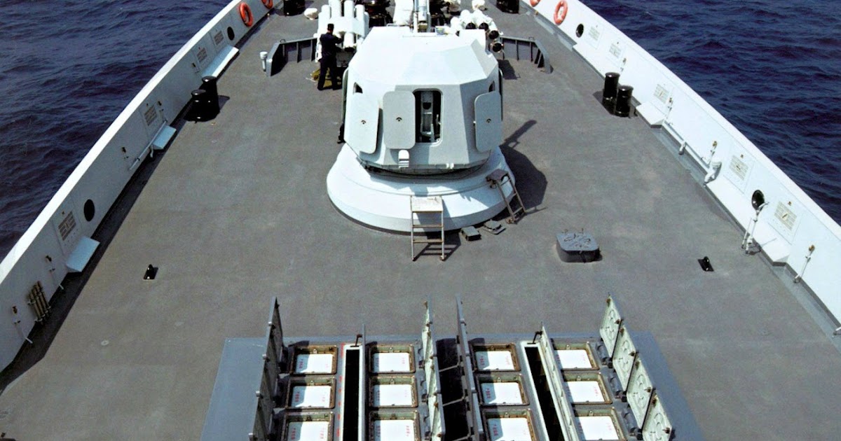 Chinese VLS For HQ-16 Air Defence Missiles of Type 054A Frigate ...