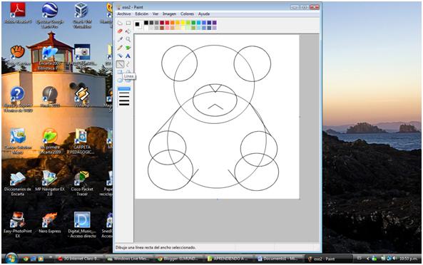 EL MUNDO DEL ARTE: COMO DIBUJAR CON PAINT