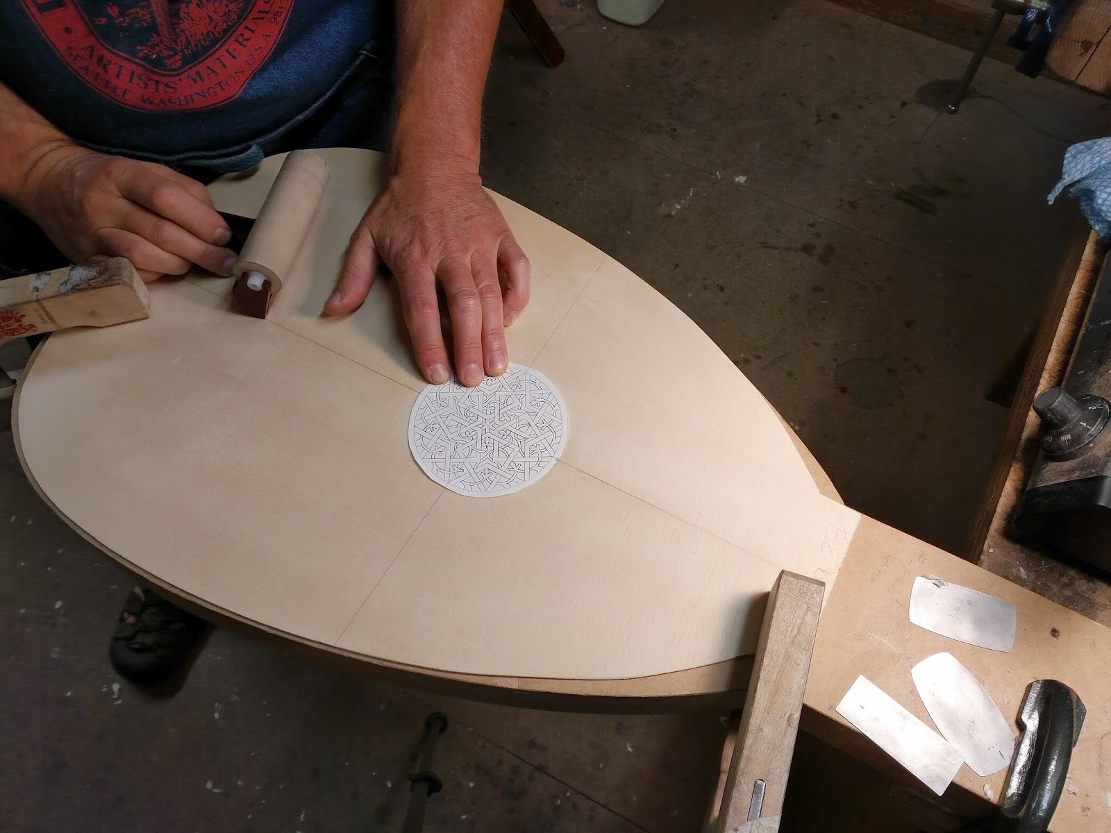 The Lute's Progress,: Building a 13 Course Lute, Start to Finish, 6 ...