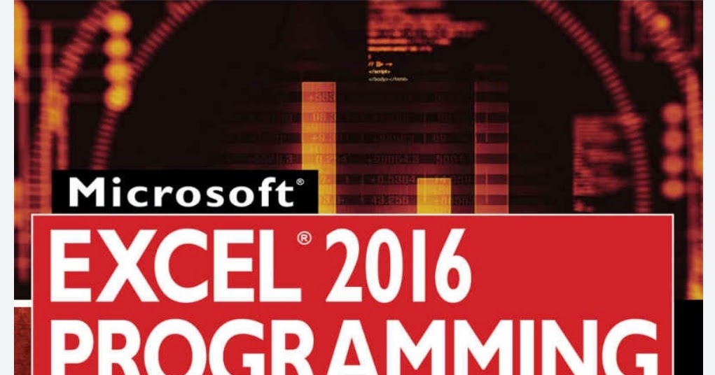 [Free ebook]Microsoft Excel 2016 Programming Pocket Primer (Computing ...