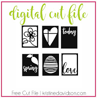 Creative Scrappers: Digital Cut Files by Kristine Davidson
