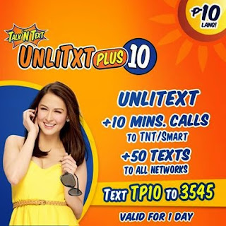 Talk N Text Call, Internet and Text Promos: Talk N Text TP10 Promo