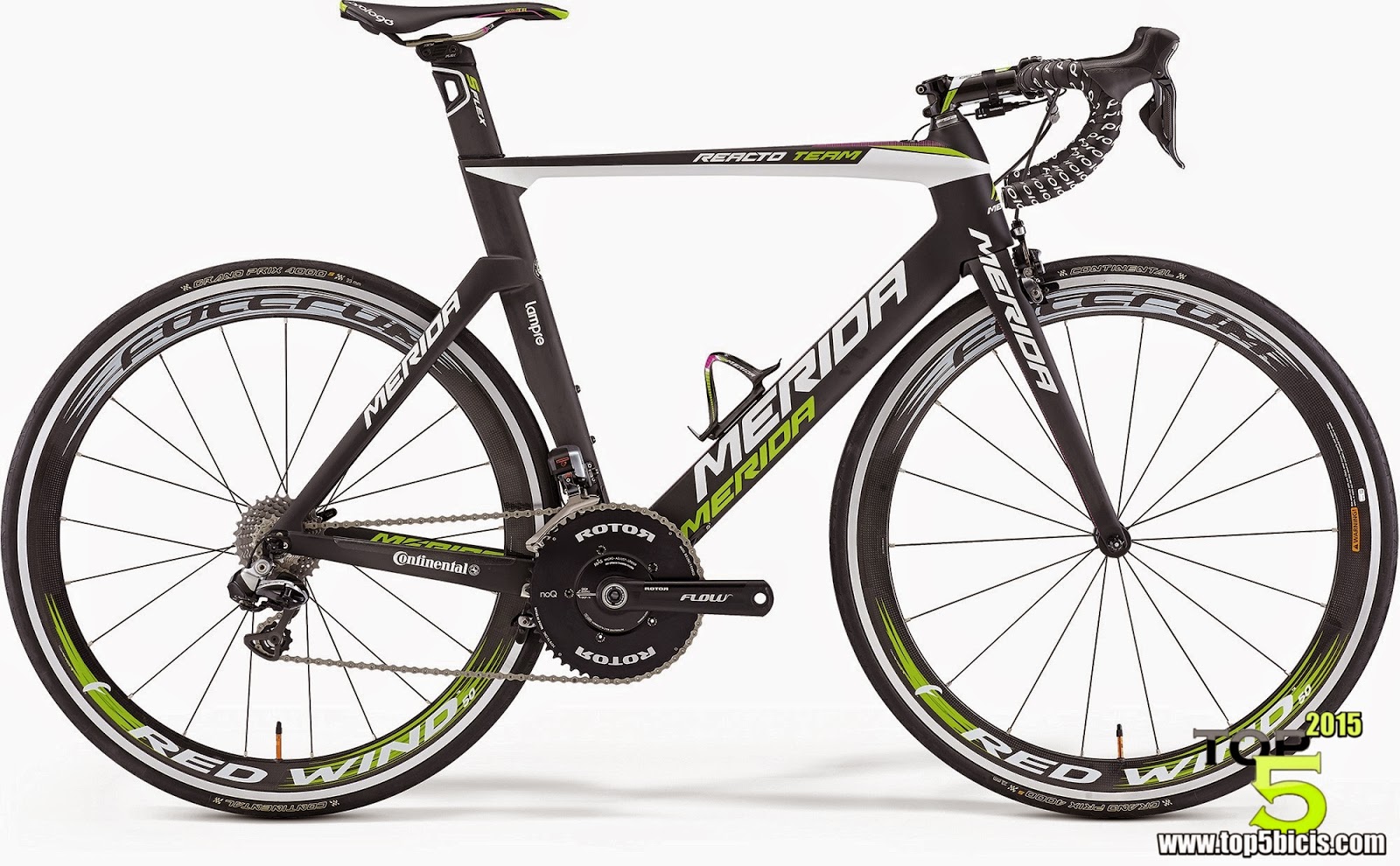 Merida REACTO TEAM, una bici AERO bastante cómoda - TOP 5 BICICLETAS DE ...