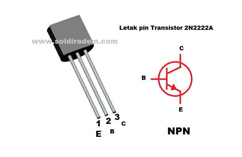 Data dan Persamaan Transistor 2N2222A (NPN) - Soldiradem Blog