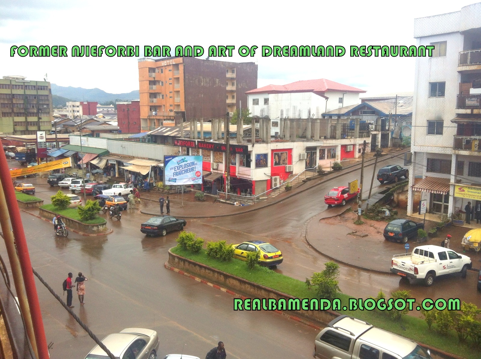 1st view of BAMENDA COMMERCIAL AVENUE ~ The Real Bamenda (Abakwa) Cameroon