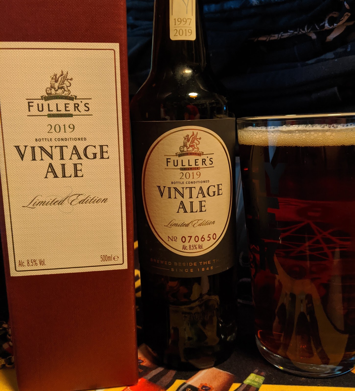 Napostellen: Fuller's Vintage Ale 2019 8,5%