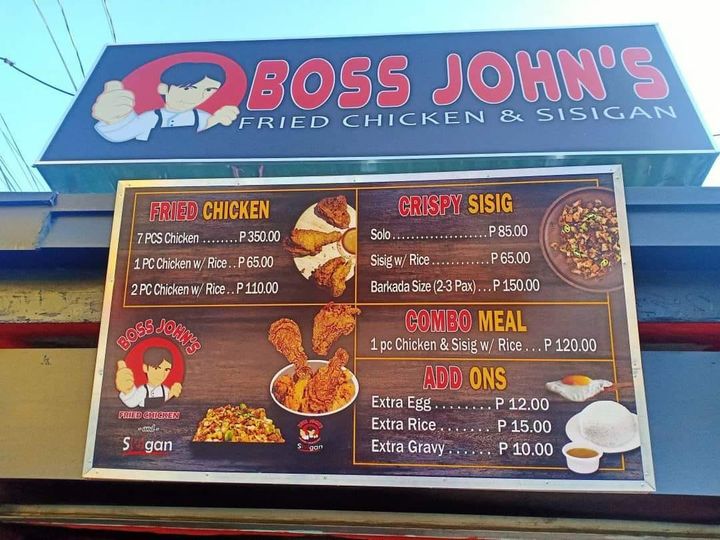 DUDE FOR FOOD: Tasty Duo from Boss John's Fried Chicken & Sisigan